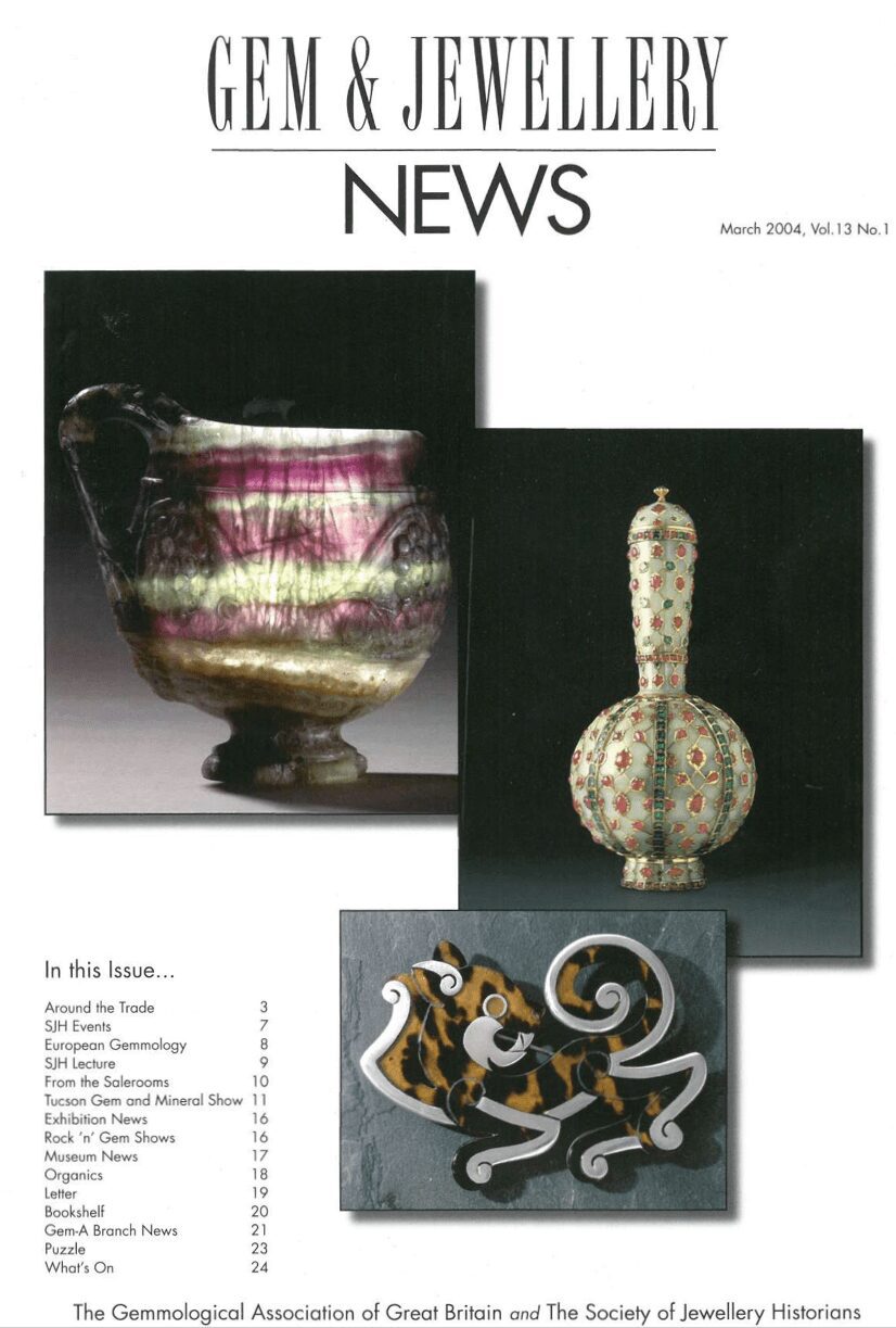 VOLUME 13 / NO. 1 / 2004 | Gem-A