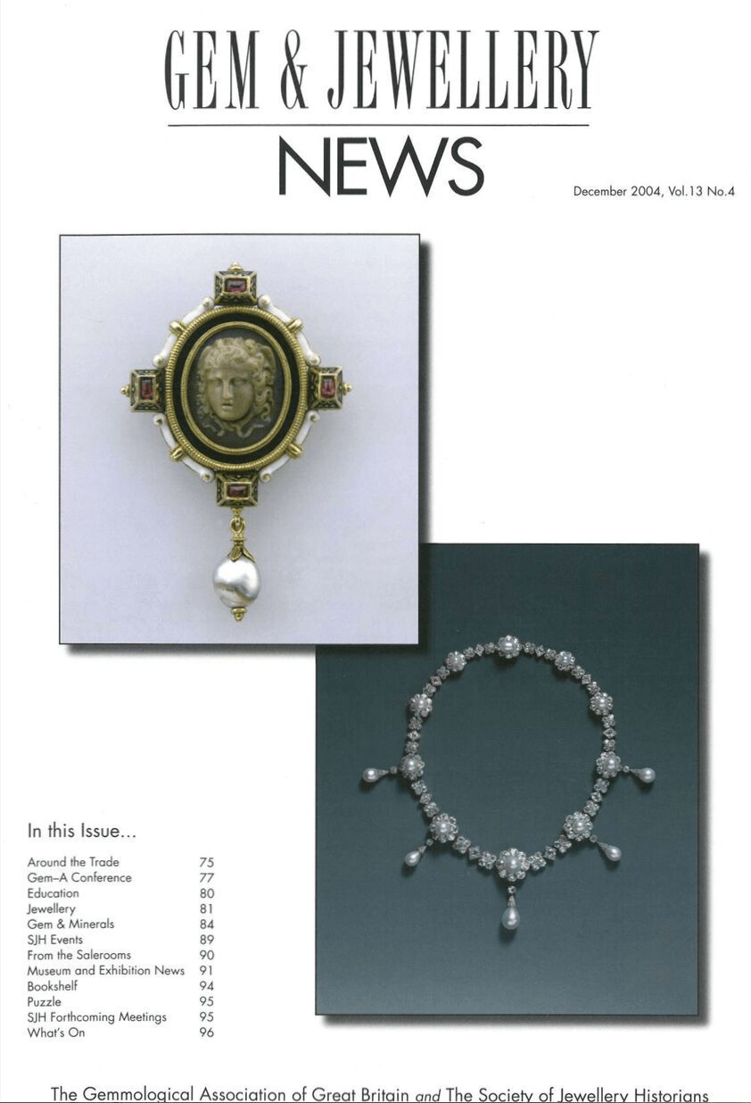 VOLUME 13 / NO. 4 / 2004 | Gem-A